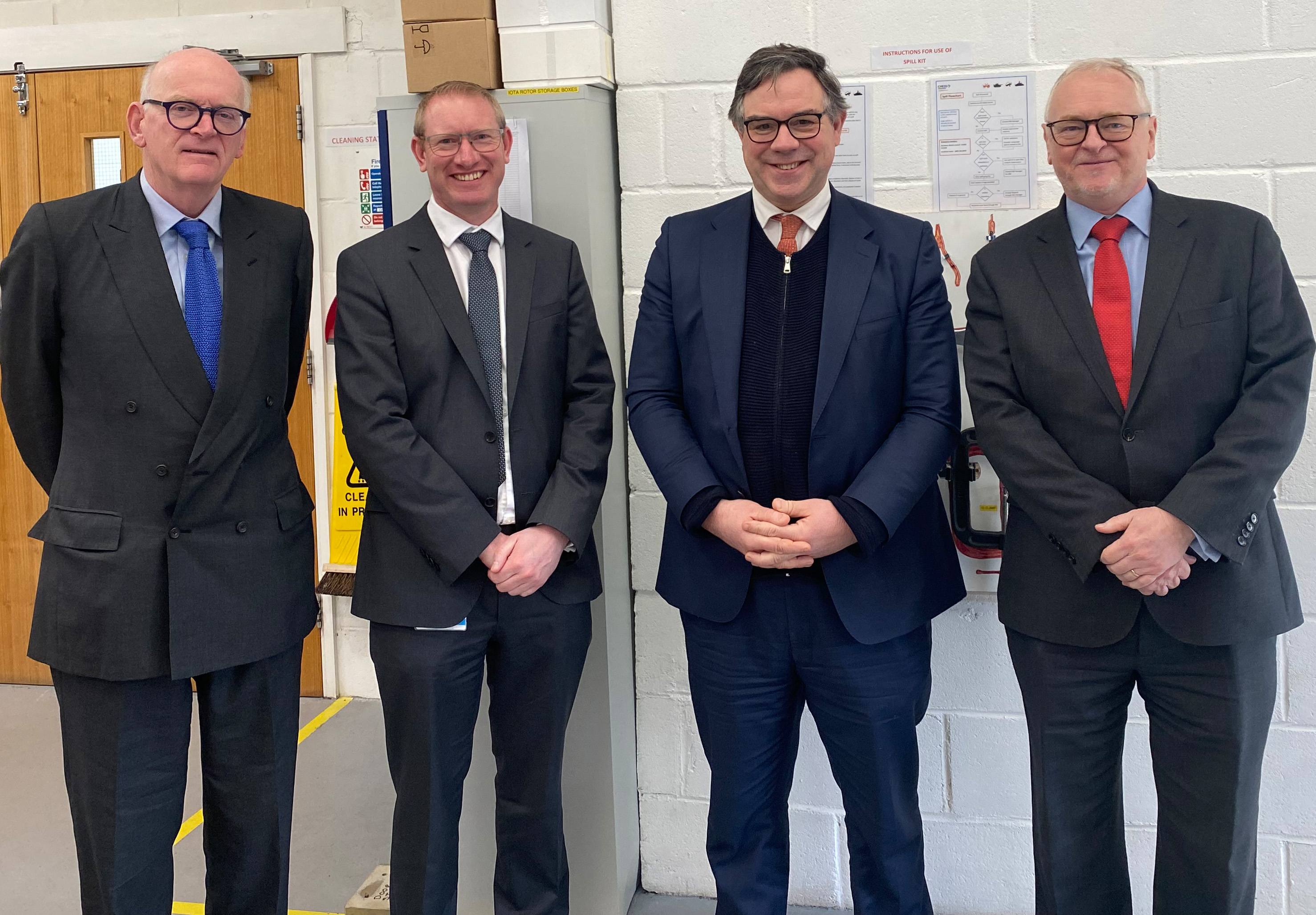 Chess Dynamics welcome the Rt Hon Jeremy Quin MP